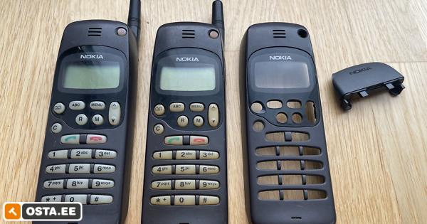 NOKIA 1610 (2 TK) + lisakorpus ja tagapaneeli detail (204433146) - Osta.ee