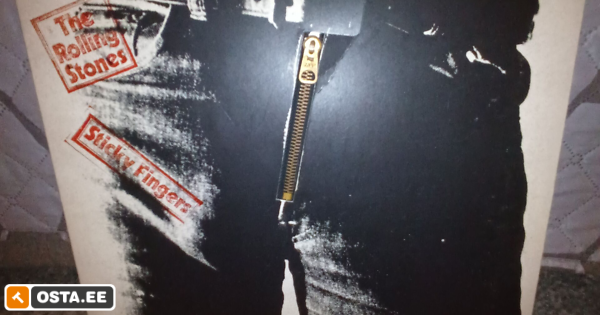 ROLLING STONES "Sticky Fingers" ....orig. "ZIP" pressing (223333054 ...