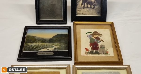 Vanad maalid ja pildid- 6tk. (192149004) - Osta.ee