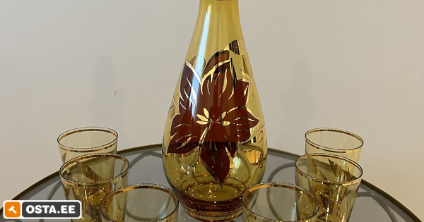 Bohemia glass karahvin ja 6 pitsi (212797216) - Osta.ee