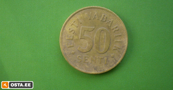 Eesti: 50 senti 1992. (212738759) - Osta.ee
