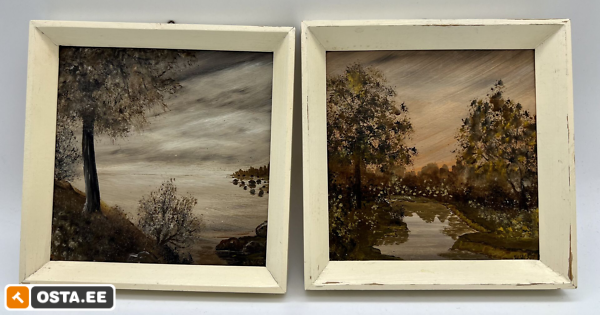 Eesti maalid 2 tk, signeeritud (203698252) - Osta.ee