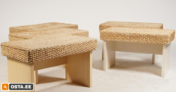 Puidust efektne rotang pink-laud (197317010) - Osta.ee