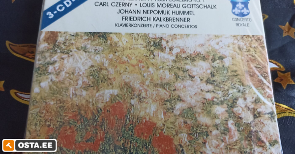 3 CD-set KLASSIKALINE muusika. MAX BRUCH (202832375) - Osta.ee