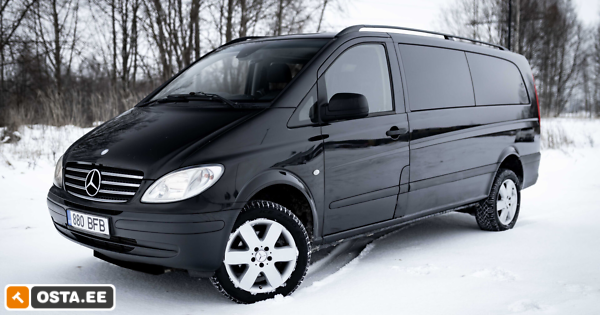 2010a 4x4 hästi hoitud 9 kohaline Vito buss - 2.2CDi 110kw (225727009 ...