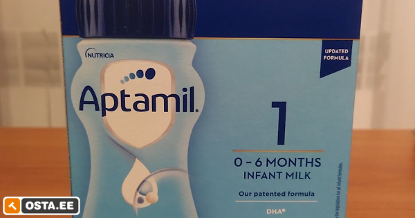 Piimasegu Aptamil 1 alates sünnist 2x200ml (206765588) - Osta.ee