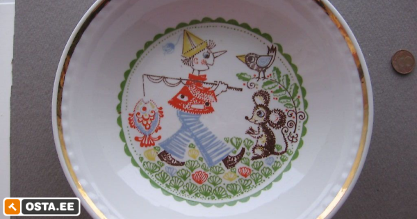 Laste taldrik, RIIA, d-18 sm (204051454) - Osta.ee