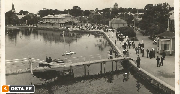 Haapsalu promenaad 1949 aastal (D-26) (136737440) - Osta.ee