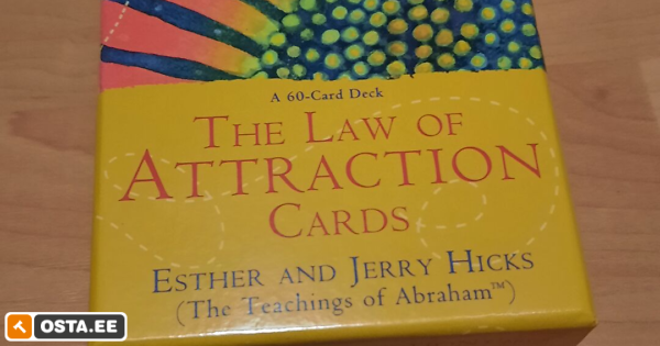 Esther Hicks"The law of attraction cards"kaardid (206012708) - Osta.ee