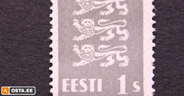 Eesti postmark 1928, Vapilõvid** (215185282) - Osta.ee