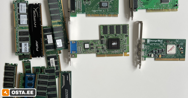 RAM sticks, Sound cards, video card and firewire 400 card (202629669 ...