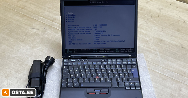 IBM X40 (201847172) - Osta.ee