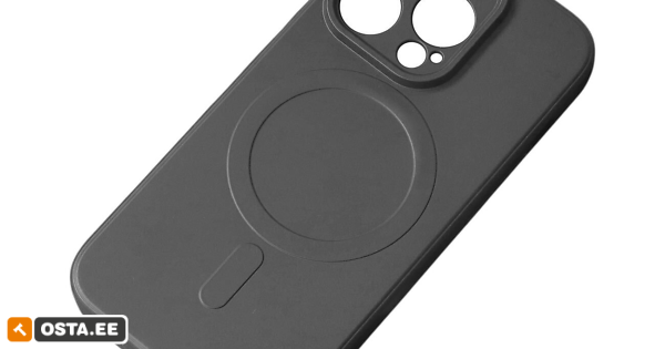Iphone 14 Magsafe-iga must silikoonümbris (199740017) - Osta.ee