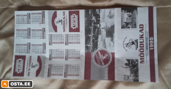 Kalender 1995 a (188872603) - Osta.ee