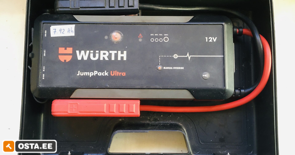 Booster Würth JumpPack Ultra 12V LiIon,max 4000A, kasut. (203253801 ...