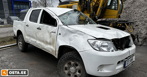 TOYOTA HILUX, 970MNR (2011) - avariiline (191713356) - Osta.ee