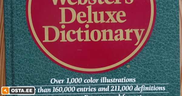 Merriam Websters Deluxe Dictionary (185090596) - Osta.ee