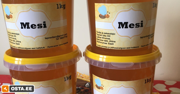 Müügil 4 kg mett 2023 aasta mesi (201315026) - Osta.ee