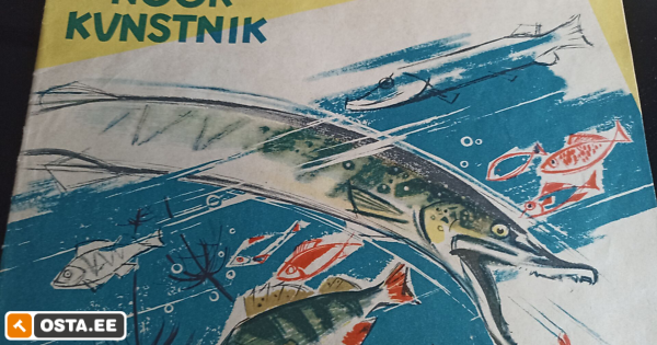 Hugo Mitt. Noor kunstnik. Kalad ja veeloomad. 1962 (196212302) - Osta.ee