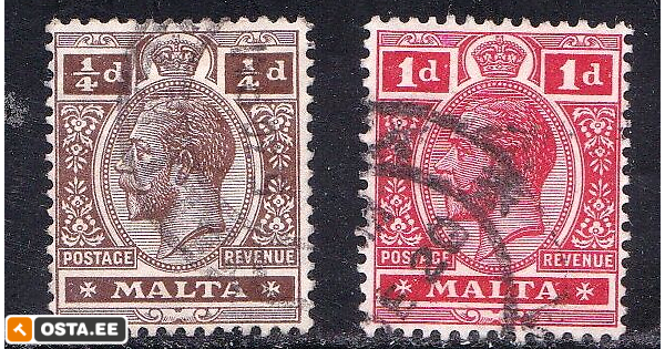 Malta 1914,George V (198704705) - Osta.ee