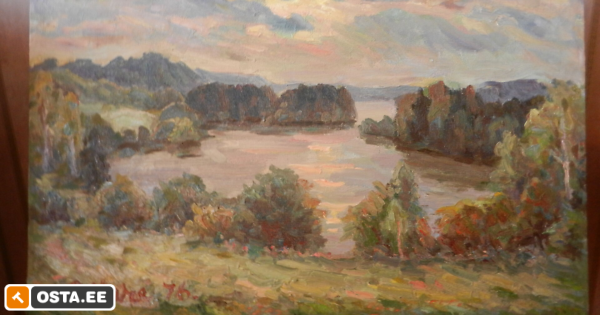 Raivo Vare "Pühajärv" õli lõuendil 1976 (205858782) - Osta.ee