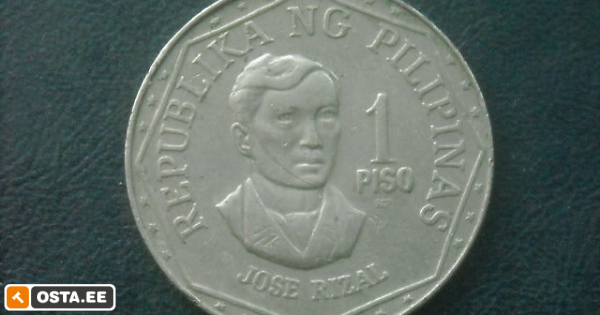 FILIPIINID 1 PISO 1981a. JOSE RIZAL. ggm (197461952) - Osta.ee