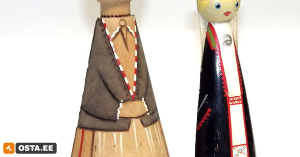 ENSV aegsed Salvo puust nukud rahvariides - SEINALE 2 tk (126717084 ...