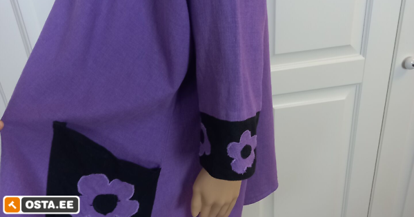 Lilla must linane top/tuunika üks suurus (201874258) - Osta.ee