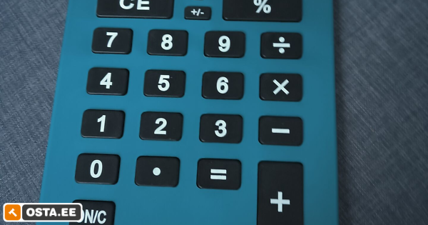 Vahva suur kalkulaator (202893141) - Osta.ee