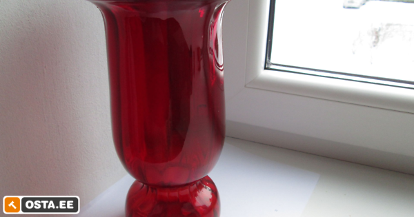 Vaas punane (190203636) - Osta.ee