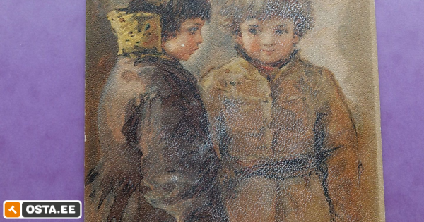 Tsaariaegne pühadekaart, kunstikaart. Elizabeth Bem!!! (215804636 ...