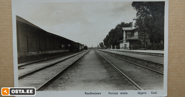 Jõgeva raudteejaam! Foto E.Selleke (134678733) - Osta.ee