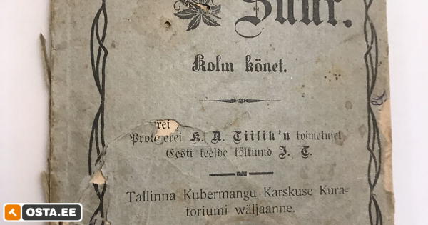 Peeter Suur : Kolm könet / Protojerei K. A. Tiisik'u toimetu (176079204 ...