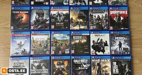 PS4 32 mängu + Gwent card game (199621732) - Osta.ee