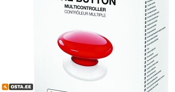 Fibaro The Button Red iOS Blueetothi nutikas multikontroller (198707779 ...