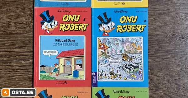 Walt Disney "Onu Robert" koomiksid 1-6 (220392605) - Osta.ee