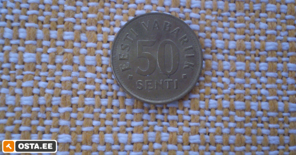 Eesti: 50 senti 1992. (212053224) - Osta.ee