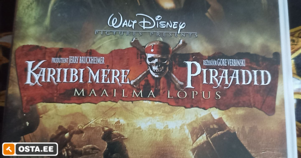 DVD KARIIBI MERE PIRAADID 3. EESTI KEEL (203447805) - Osta.ee