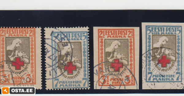 PUNANE RIST.TÄIS SARI.ILUSAD TEMPLID. (212202619) - Osta.ee