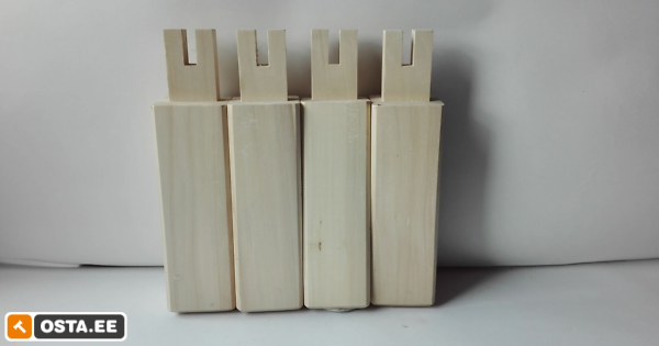Mööblijalad puidust 4 tk. (194456033) - Osta.ee