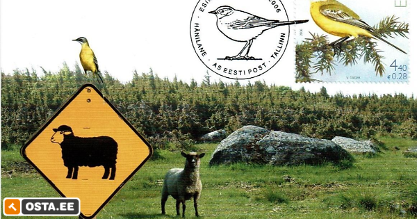 EESTI MAKSIKAART 2006 - Aasta lind - Hänilane (209586163) - Osta.ee