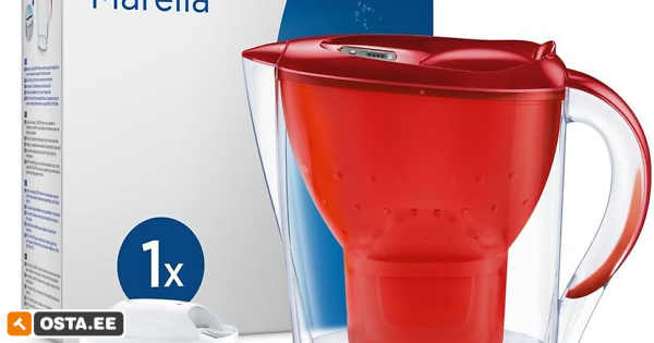 MEGA! BRITA Marella veefiltri kann, 2,4 L! UUS! (215286768) - Osta.ee
