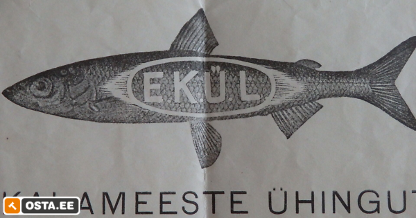 EW aegne Eesti Kalameeste Ühingute Liidu arve (209643701) - Osta.ee