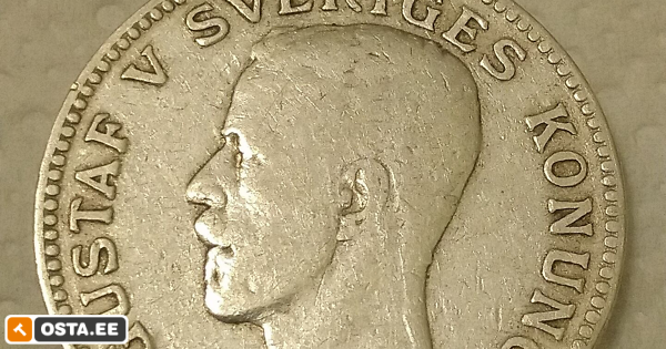 Rootsi 1 Kroon 1924.Hõbe. (203666772) - Osta.ee