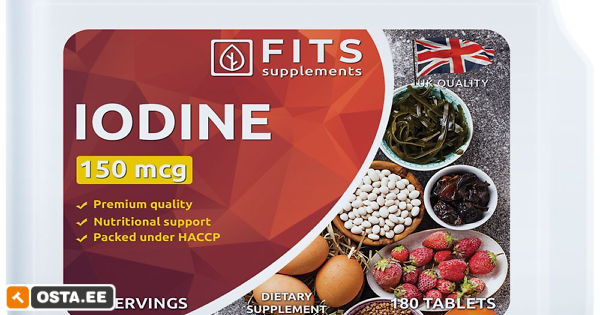 Jood 150 mcg tabletid N180 (163575906) - Osta.ee