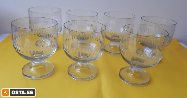 Tarbeklaasi suured klaasid/pokaalid "LOTTA" 6+1 tk (208754469) - Osta.ee