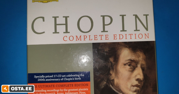 CHOPIN - COMPLETE EDITION 17CD BOX / klassika (203097935) - Osta.ee