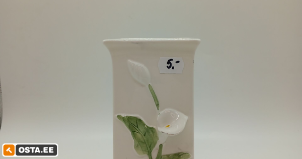 Valge vaas (205943610) - Osta.ee