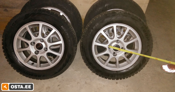 15'' tolli Volvo veljed 4 x 114.3 4x114.3 + rehvid 9-10mm (144889784 ...
