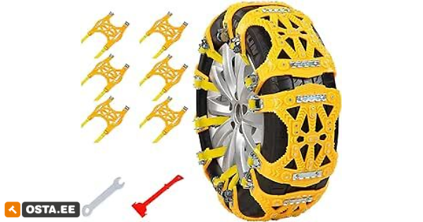 MEGA! Y-KINZ 6tk libisemisvastased lumeketid! UUS! (206155067) - Osta.ee